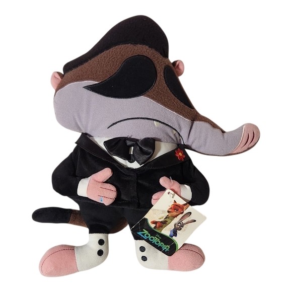 Disney | Toys | Disney Zootopia Mafia Mr Big 2 Inch Pillow Plush ...